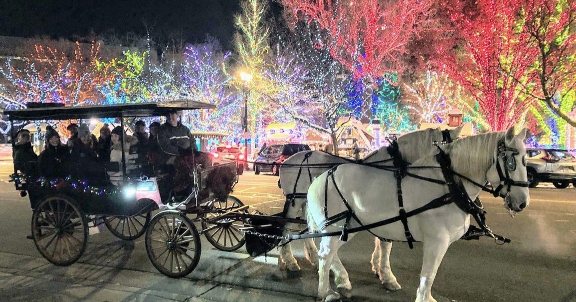 Ogden Christmas Village Horse Drawn Carriage Rides | Visit Ogden